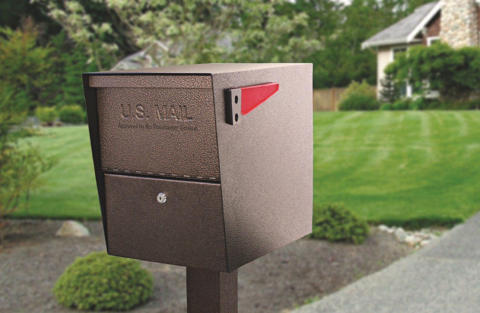 Mail Boss Package Master Curbside Locking Security Mailbox – Prime ...