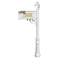 QualArc Lewiston Equine Mailbox with Post Cast Aluminum LMCV-801 ...